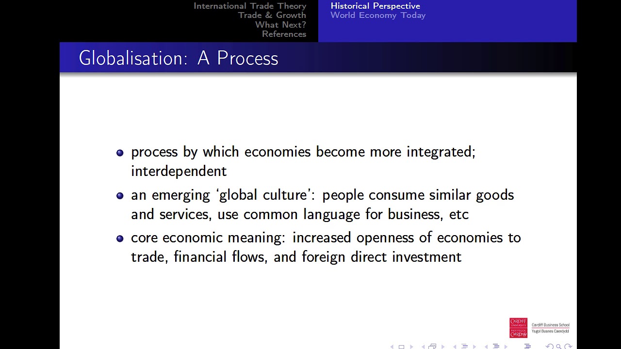 Economics of Development: (5) International Trade and Development - YouTube