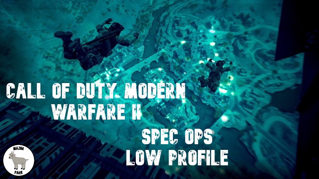 Call of Duty Modern Warfare II | Spec Ops | Low Profile - YouTube