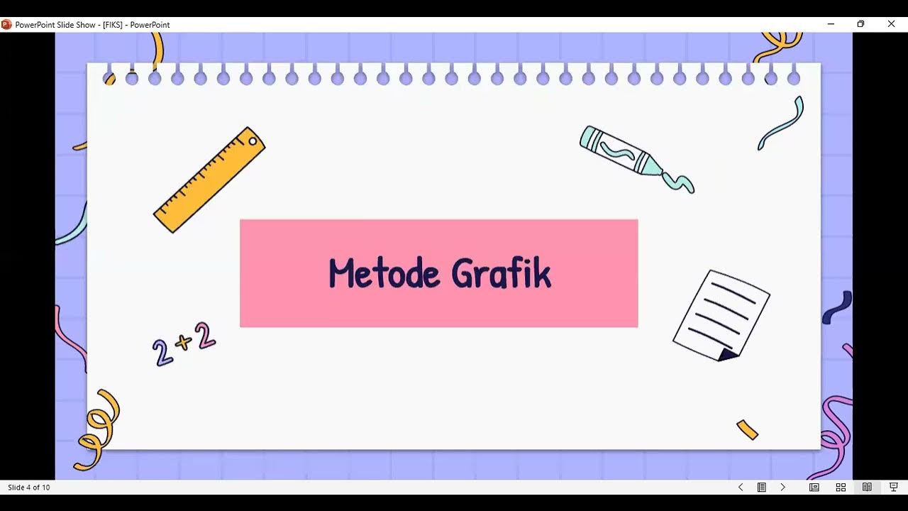 PROGRAM LINEAR METODE GRAFIK - YouTube