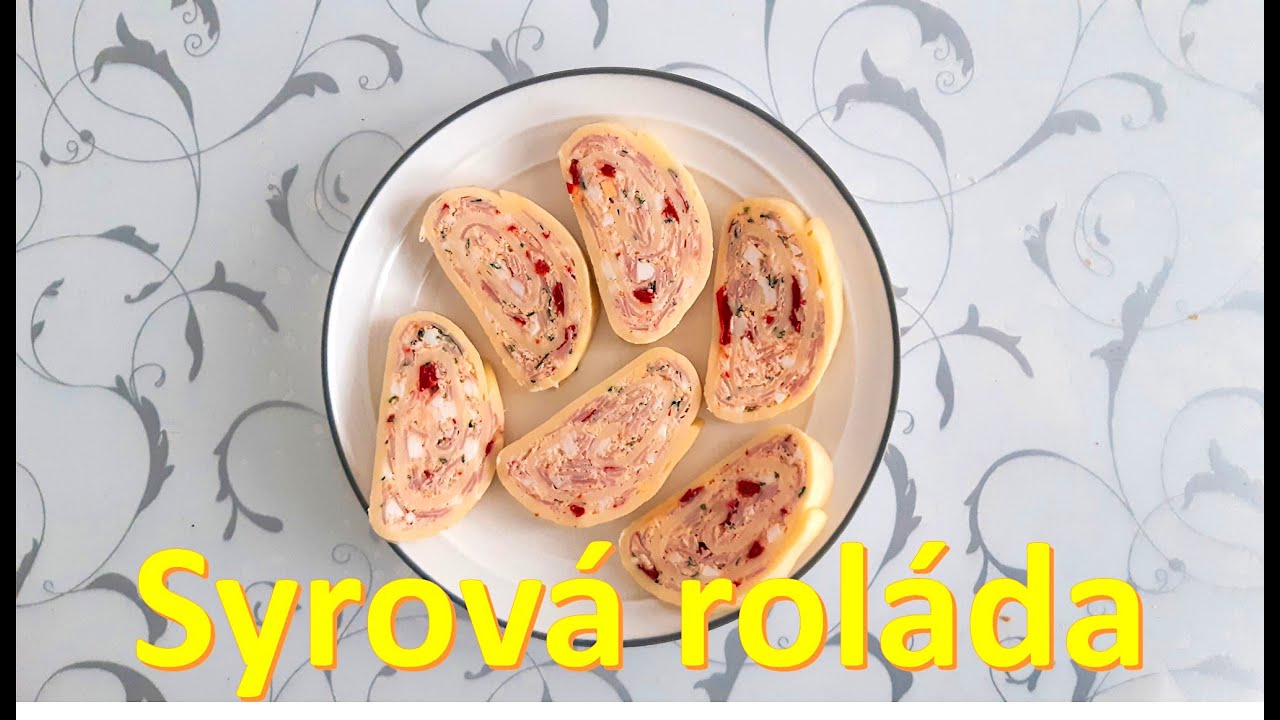 Syrová roláda - krok za krokom na prípravu syrovej rolky s jemnou ...