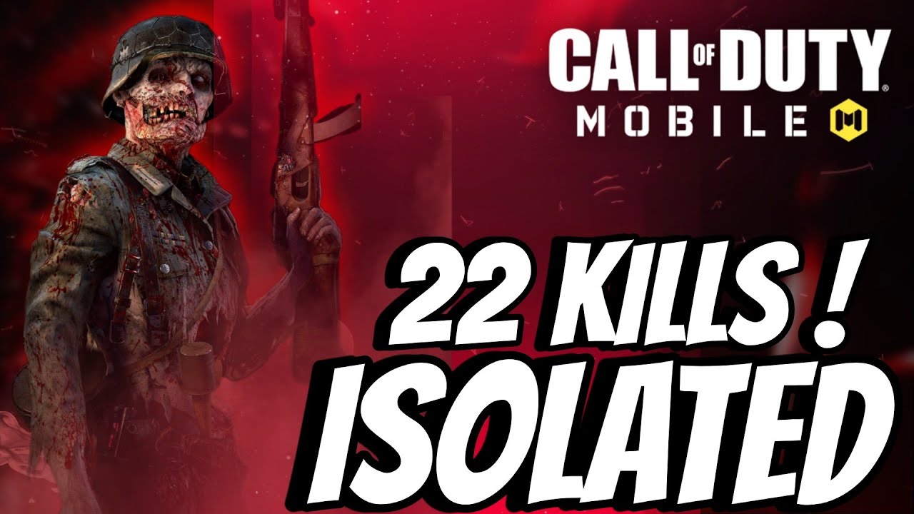 22 KILLS LEGENDARY RANK ISOLATED GAMEPLAY | CODM - YouTube