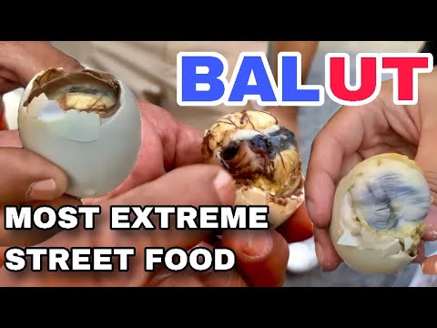 Trying BALUT for the First Time EVER | EXTREME Filipino Street Food in ...