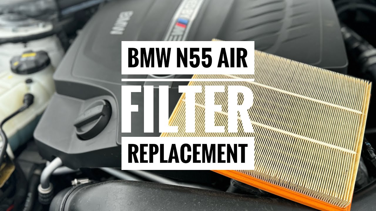 BMW M2 N55 F87 Air Filter Replacement - How To Save Money DIY - YouTube