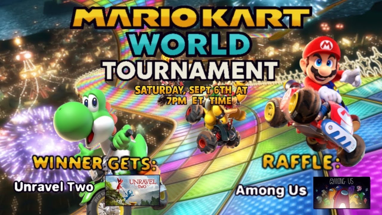 Mario Kart World Weekly Tournament Live! Win Prizes | 9/6/25 7PM ET ...