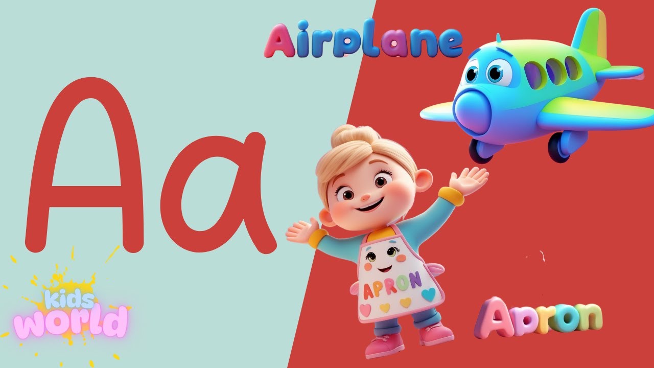 Phonics Song with two words | Learn ABC Letter Sounds with Fun 3D ...