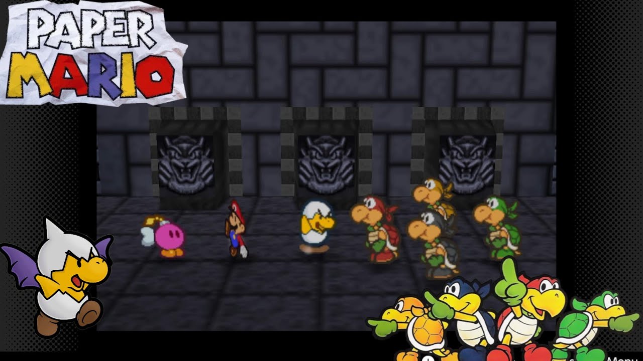 Paper Mario and Bowser's Castle - YouTube