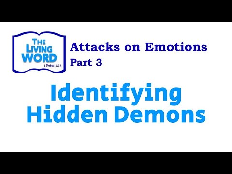 How to Identify Hidden Demons - YouTube