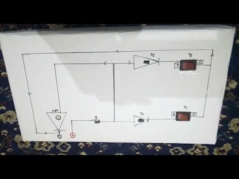 Class 12 physics project on logical gate (and gate) - YouTube