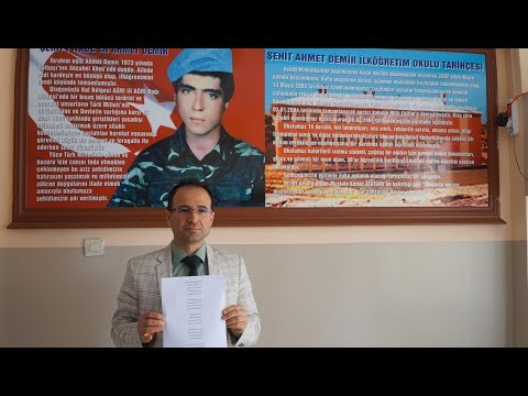 Adıyamanlı Öğretmen Afrin İçin Marş Yazdı