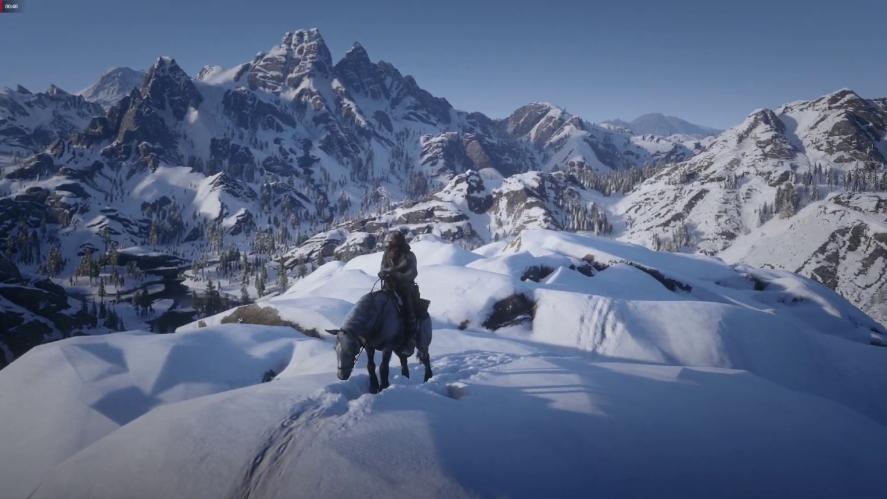 Red Dead Redemption 2 - Grizzlies from Mt Hagen - YouTube