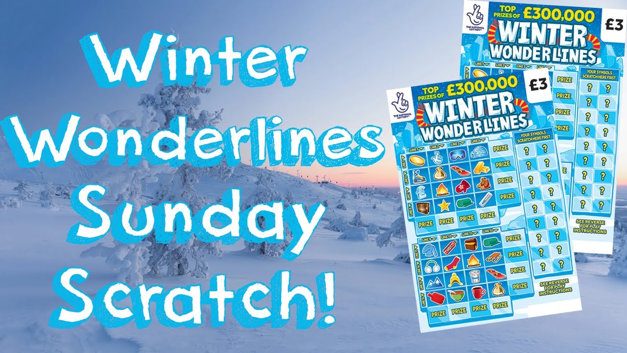 Winter Wonderlines Scratchcards scratch cards UK UK scratch cards - YouTube