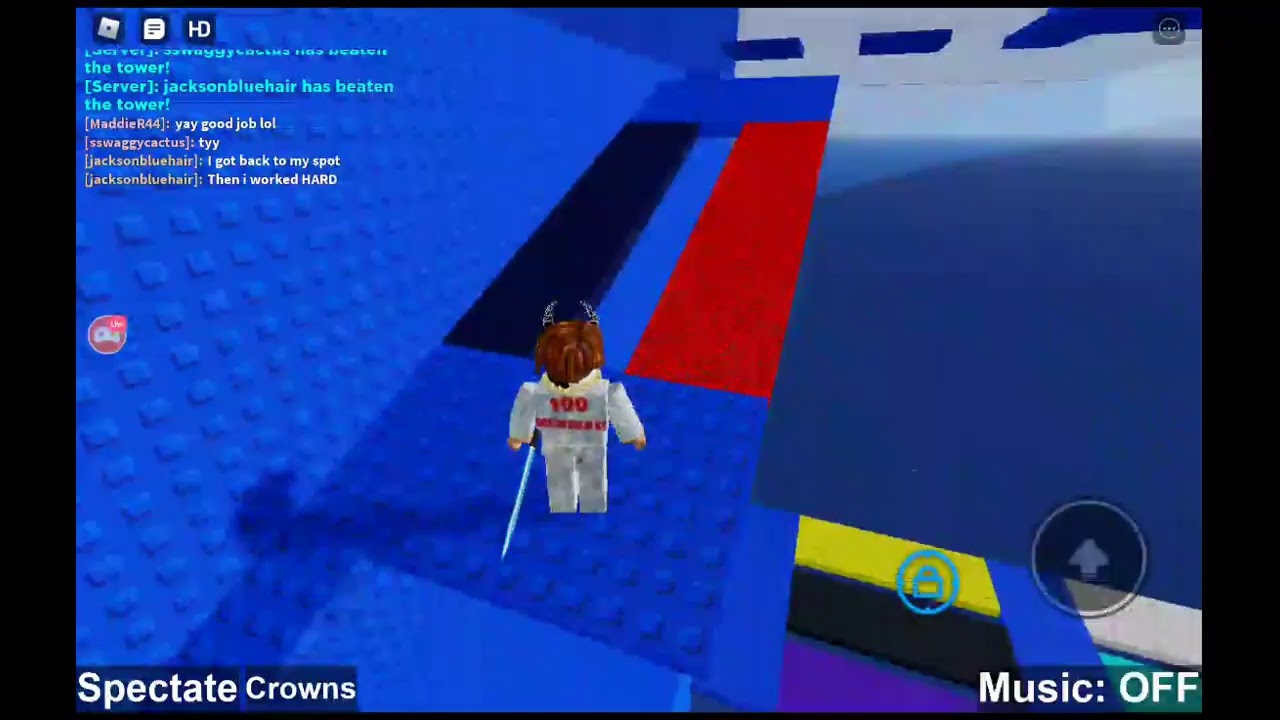 Random map/mode | Roblox: playing tower of hell easy... | Last attempt ...