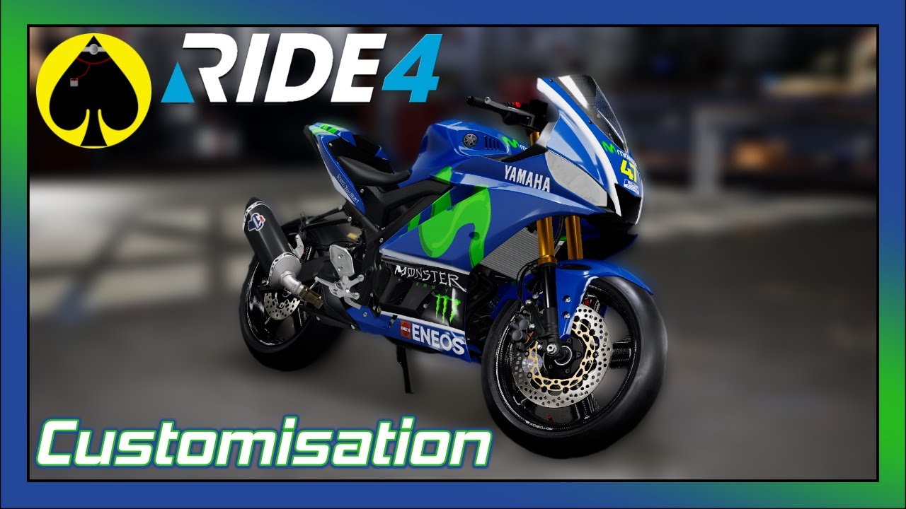 RIDE 4 - Customisation - YouTube