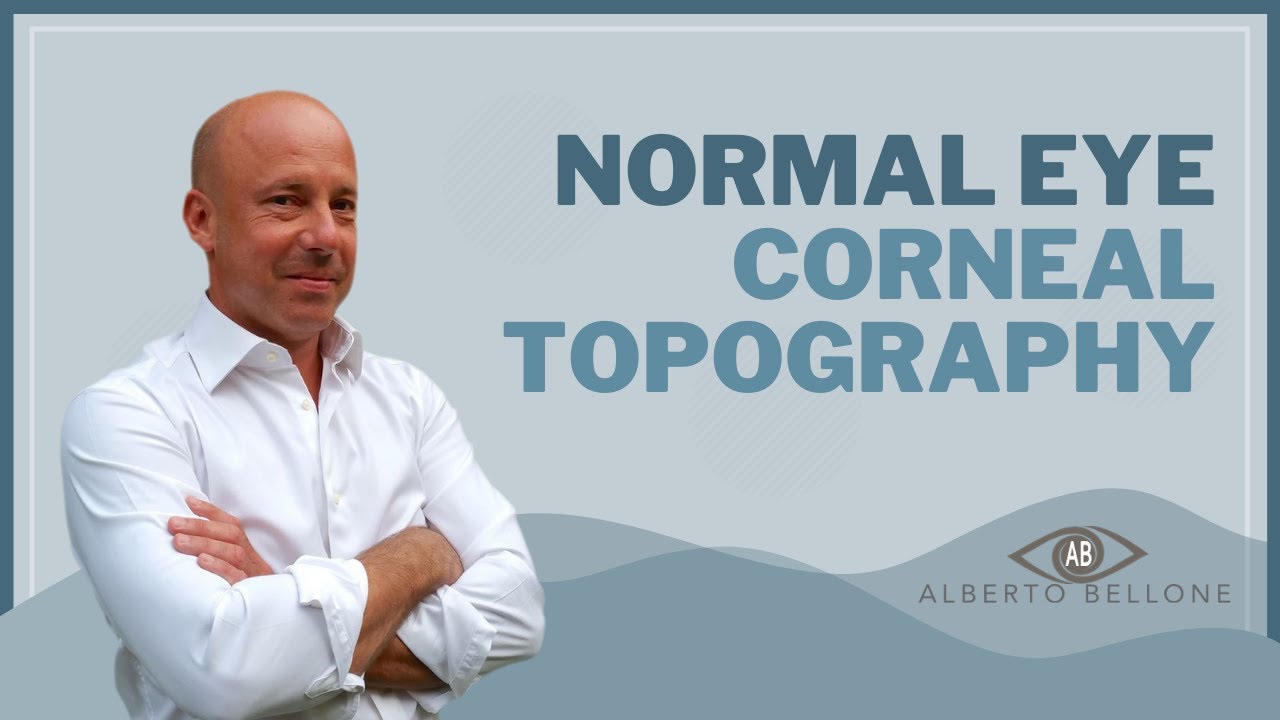 Normal Eye Corneal Topography - Eye Examination - YouTube
