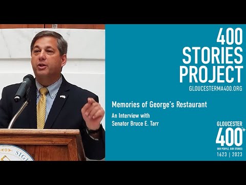 Interview with Senator Bruce Tarr about George's Restaurant - YouTube