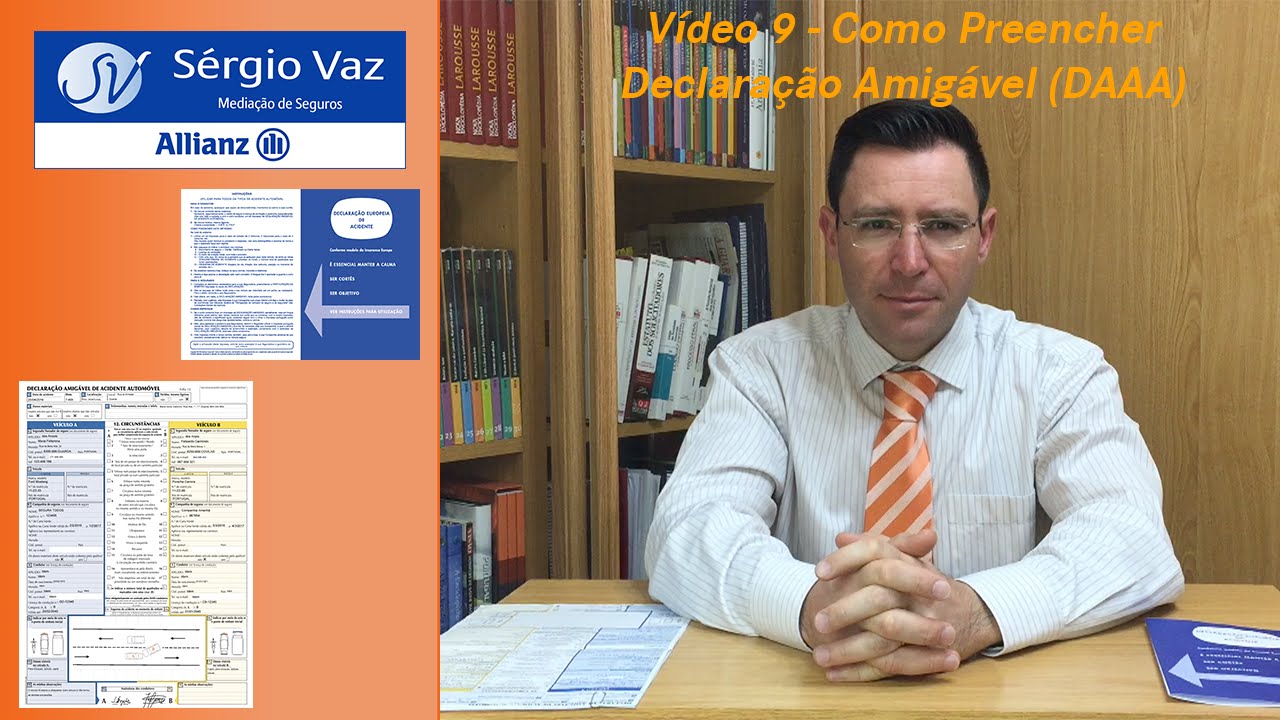 Vídeo 9 - Como Preencher Declaração Amigável (DAAA) - YouTube