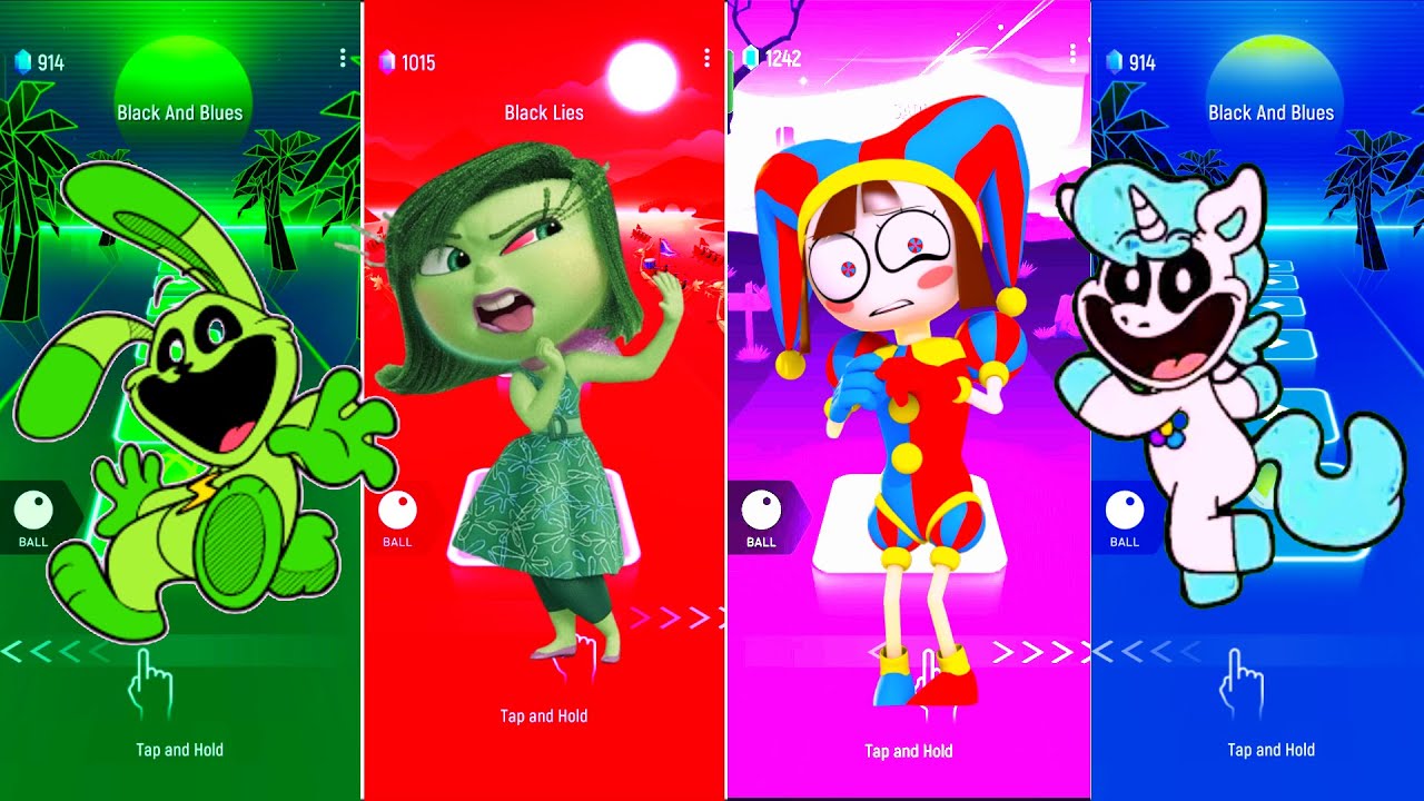 Smilihg Critters 🆚Inside Out 2🆚 The Amazing Digital Circus Pomni🆚 ...