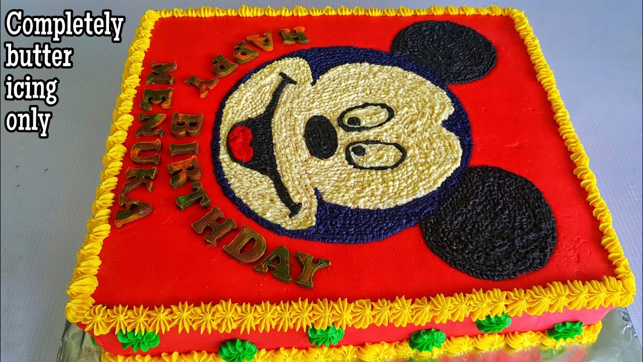 Amazing disney cakes compilation. mickey mouse How to make cake using ...