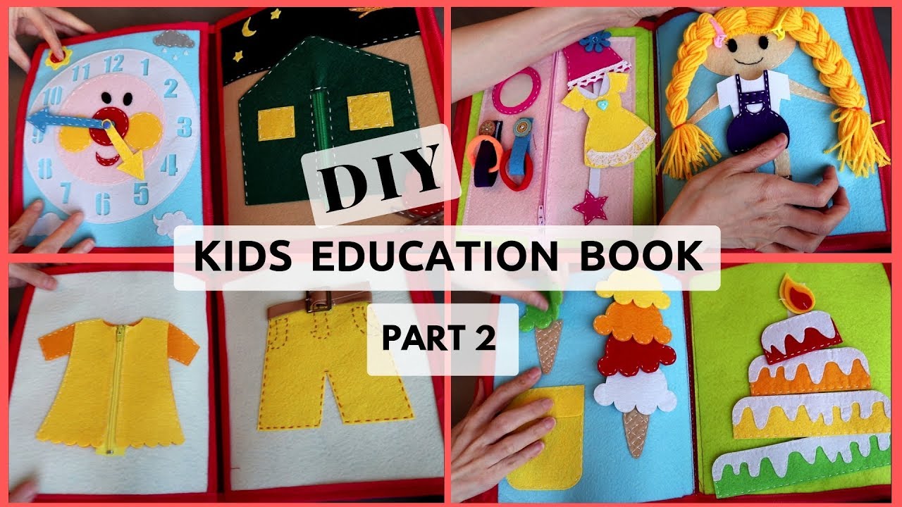 24 DIY Kids Education Book | KEEP YOUR KID BUSY! | Part 2 หนังสือเด็ก ...