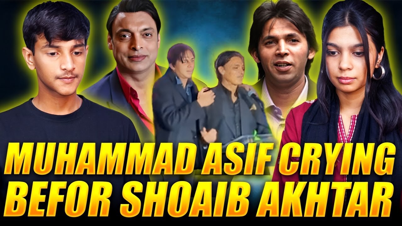 Shoaib Akhtar and M Asif emotional meeting 😢 | MEHRUU & NEHAL | AB BUS REACTION | Must-Watch ...
