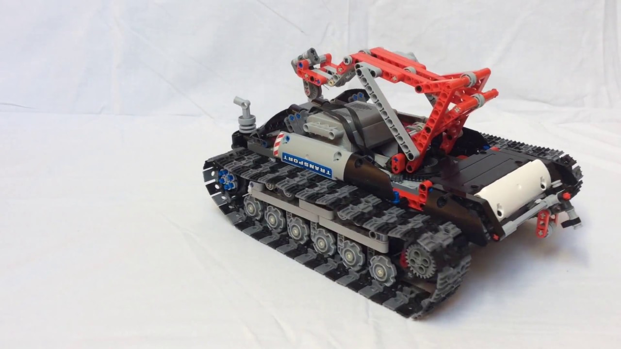 Lego Technic rescue tank - YouTube
