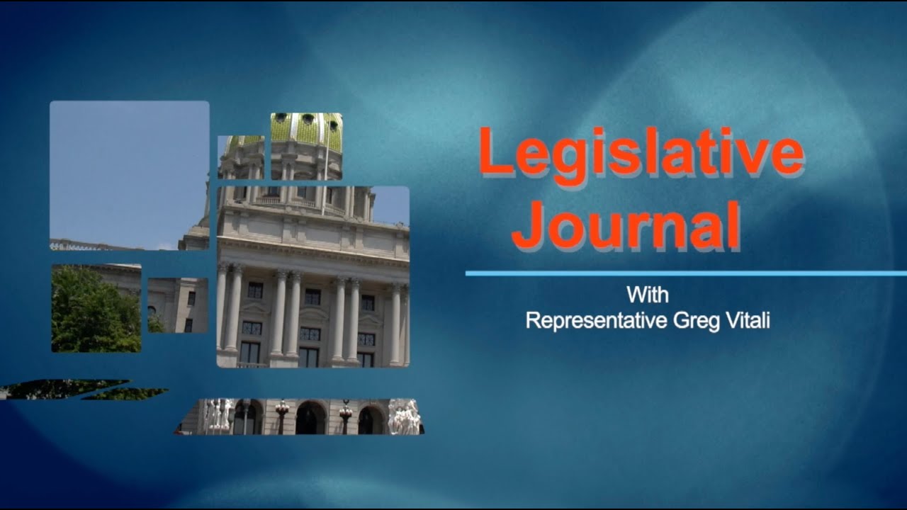 November 2022 - Legislative Journal with Rep. Greg Vitali - YouTube