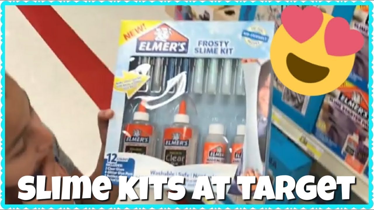 ELMER'S SLIME KITS AT TARGET - YouTube