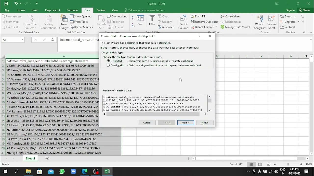 Separate Data from One Column to Multiple Columns - LIFE SAVING EXCEL TRICK! - YouTube