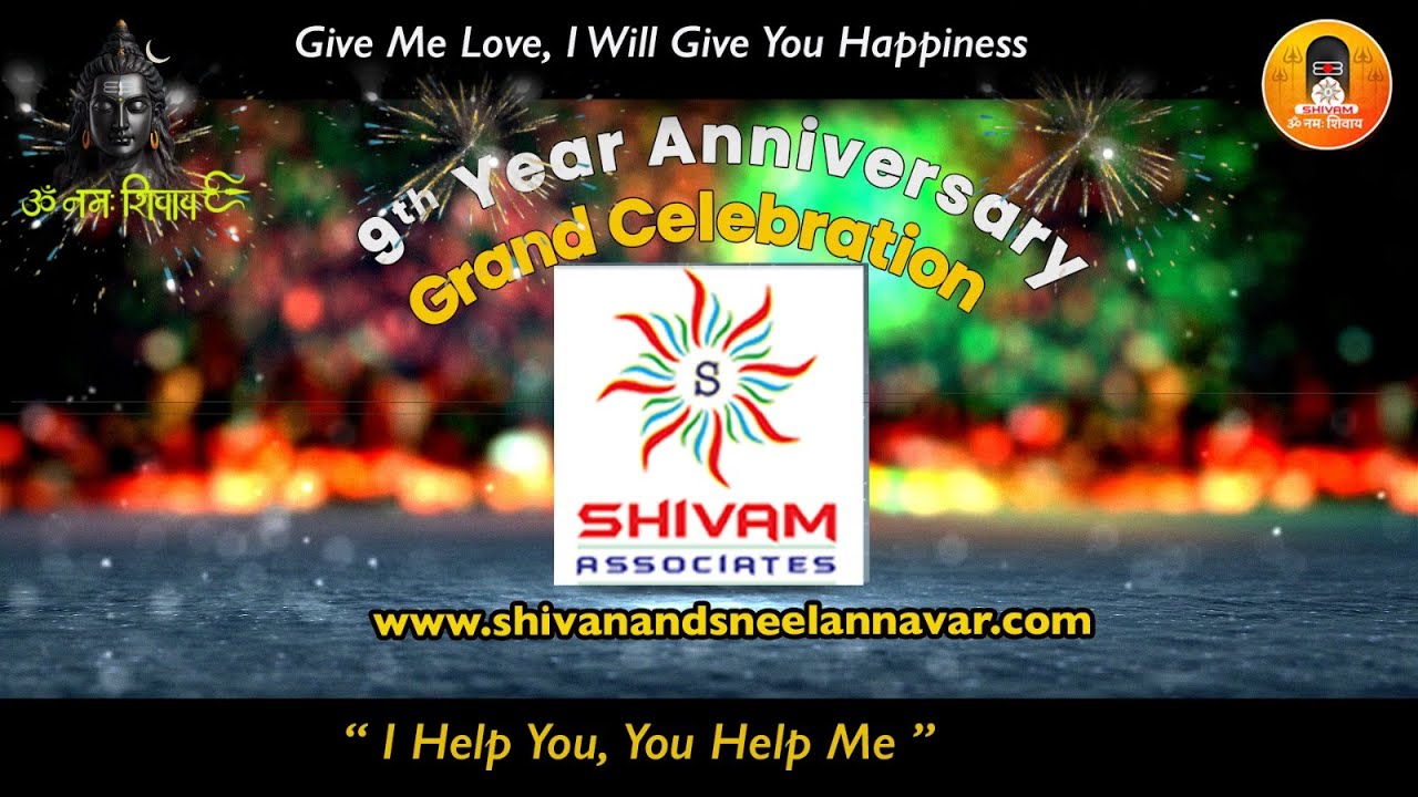 9 Years of Excellence | Shivam Associates Anniversary Special - YouTube