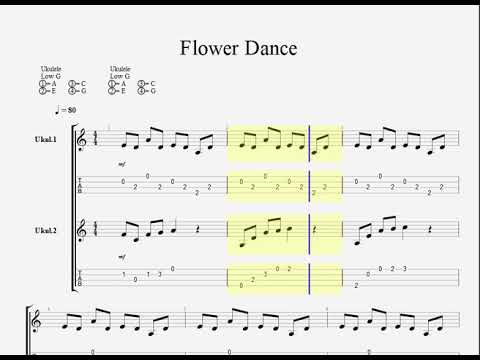 플라워 댄스 우쿨렐레(Flower Dance Ukulele) - 김배훈 편곡 - YouTube