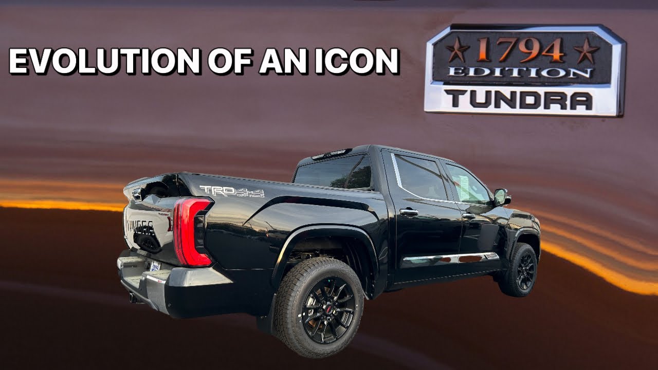 Toyota Tundra 1794 Edition: The Icon Of The Lineup - YouTube