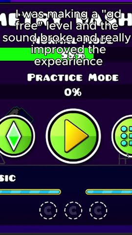 I was making a level and the sound broke #Brokensound #fitsbetter # ...