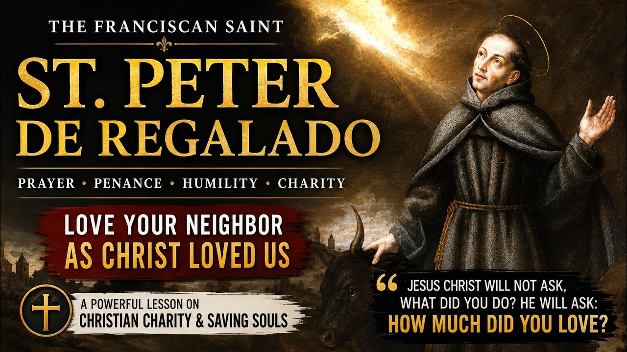 St. Peter de Regalado (13 May): Love thy Neighbor - YouTube