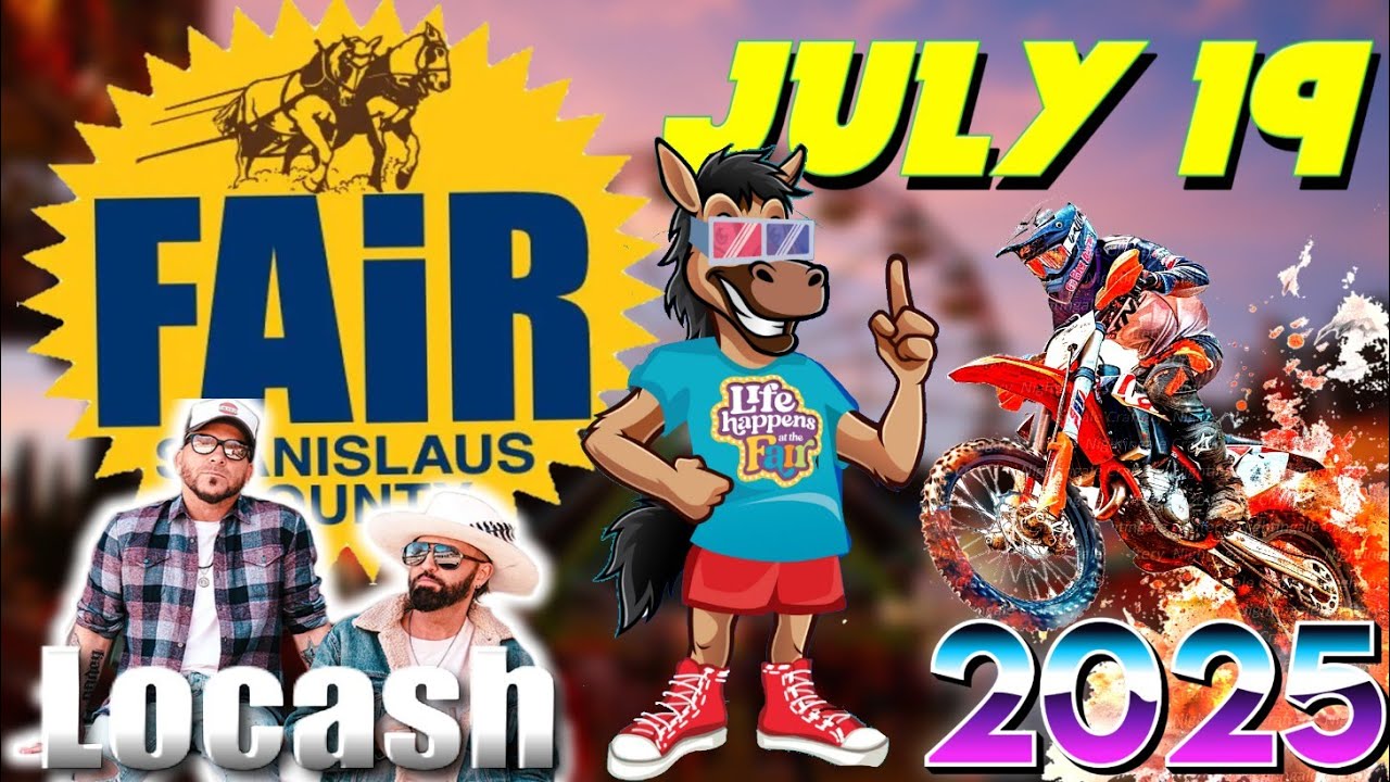 The Stanislaus County Fair The Fun Is Back July 19 2025 !!! - YouTube