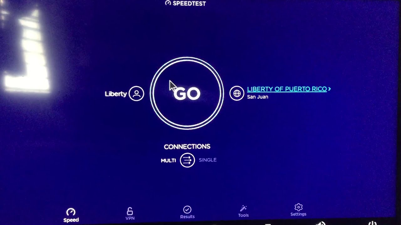 Liberty PR internet speed test upgrade 90 mbps/9 mbps - YouTube