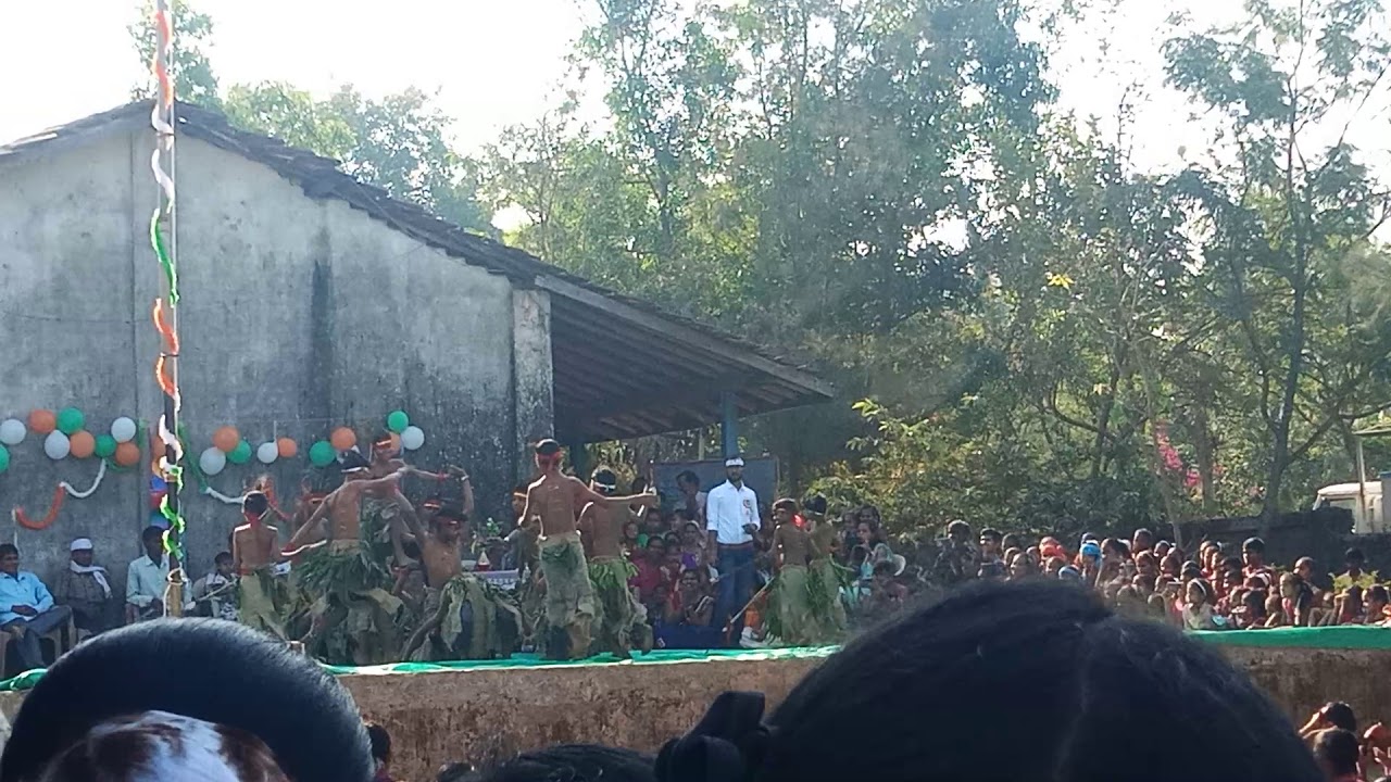 Karjun school dance - YouTube