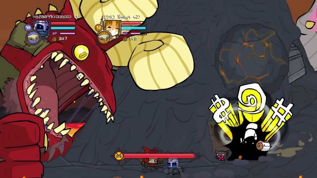 Castle Crashers Wth Shika part 7 Scary A$$ Puppet Dragon - YouTube