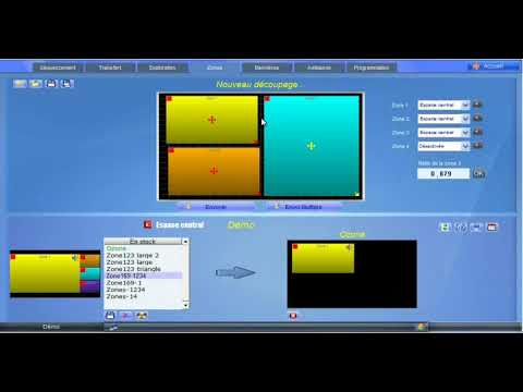 Découpage de l'écran en zones - YouTube