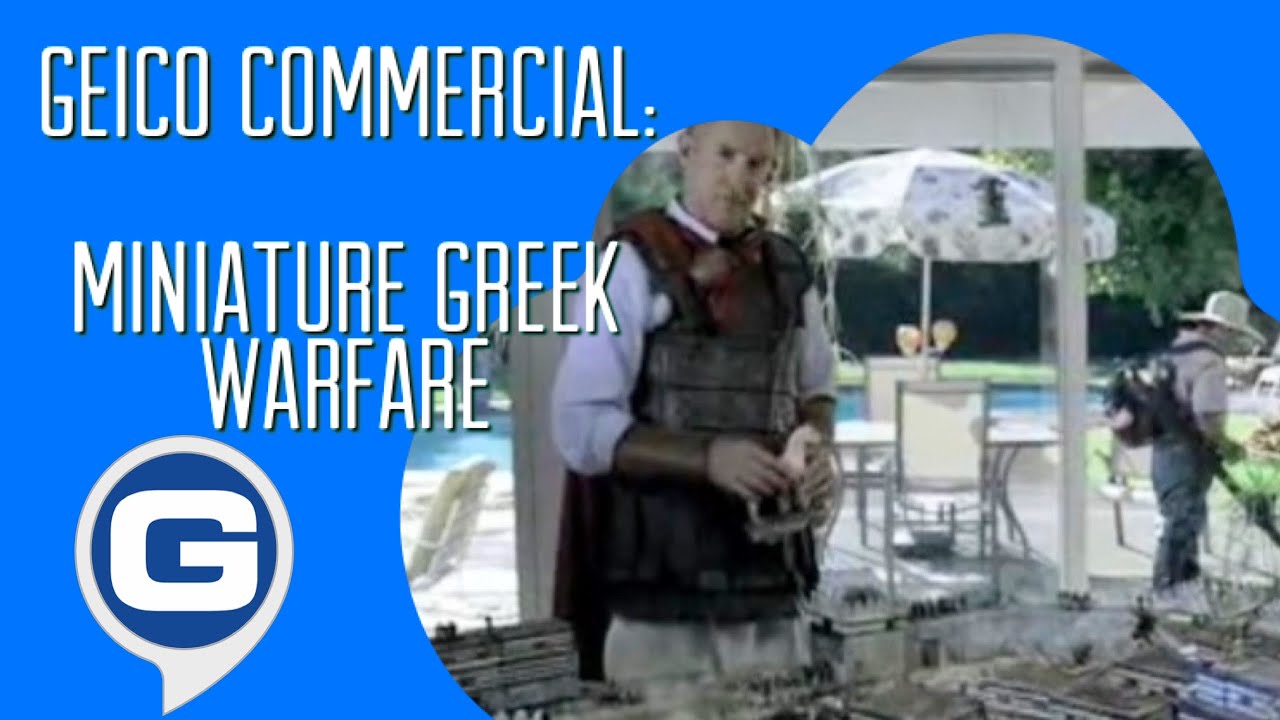 GEICO Commercial - Miniature Greek Warfare 🦾🧝‍♂️(2006) - YouTube