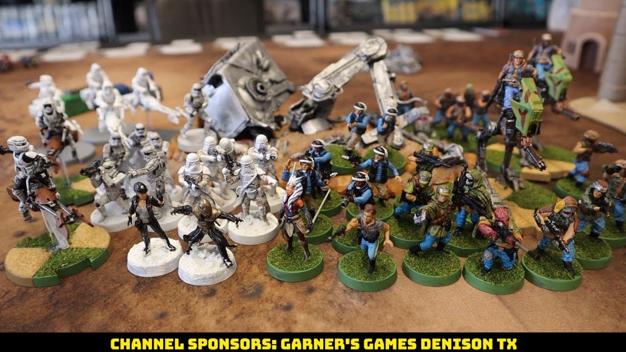 Star Wars Legion Battle Report Episode 24 Empire Blizzard Force VS ...