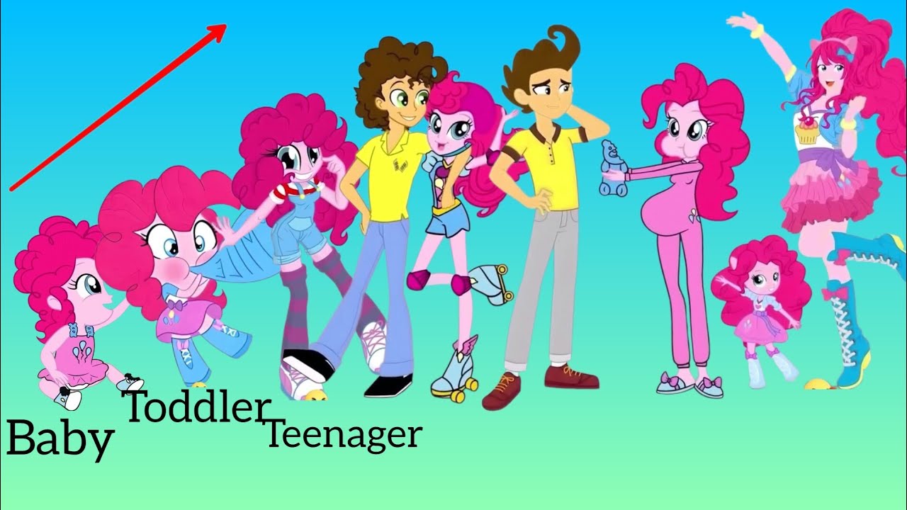 My little pony characters growing up / Equestria Girls characters ...