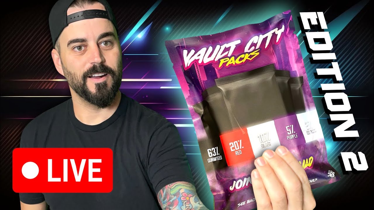 VAULT CITY PACKS (2nd Edition) DROP! - Poke Vault Live - YouTube