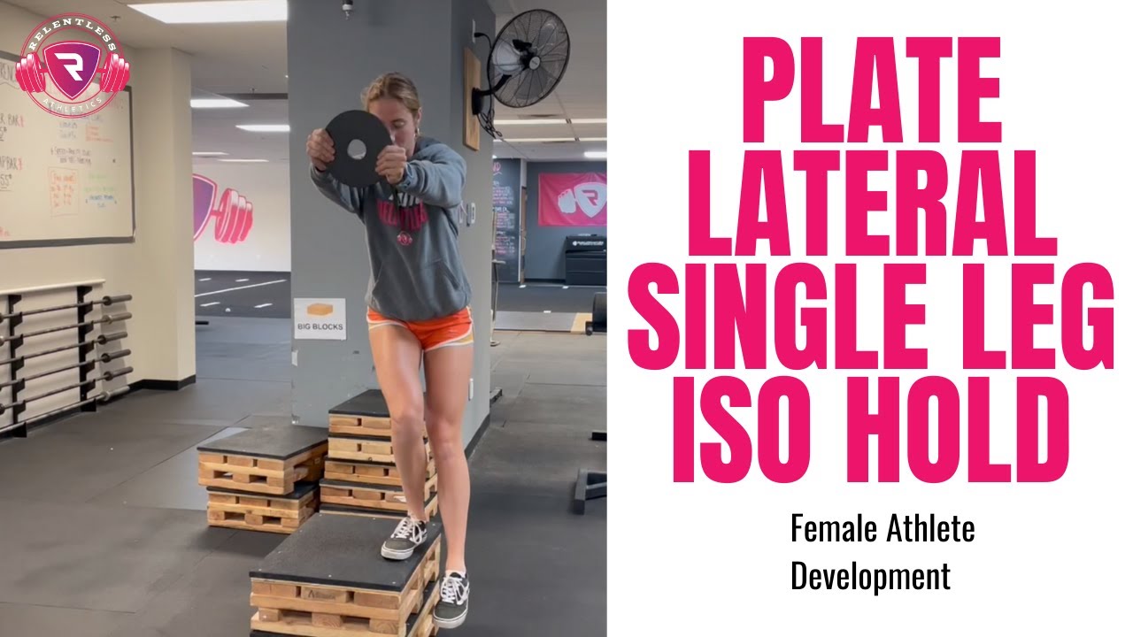 PLATE LATERAL SINGLE LEG ISO HOLD - YouTube