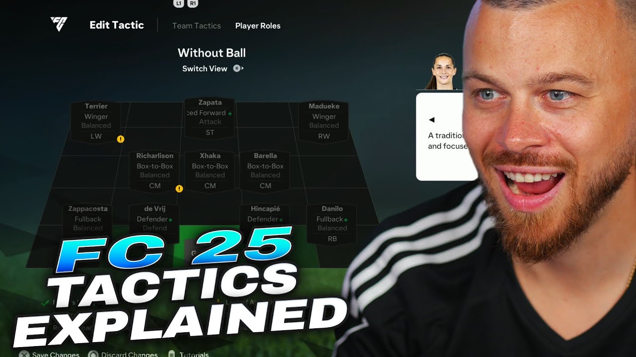 FC 25 New Team Tactics System & Smart AI Tactics (Explained) - YouTube