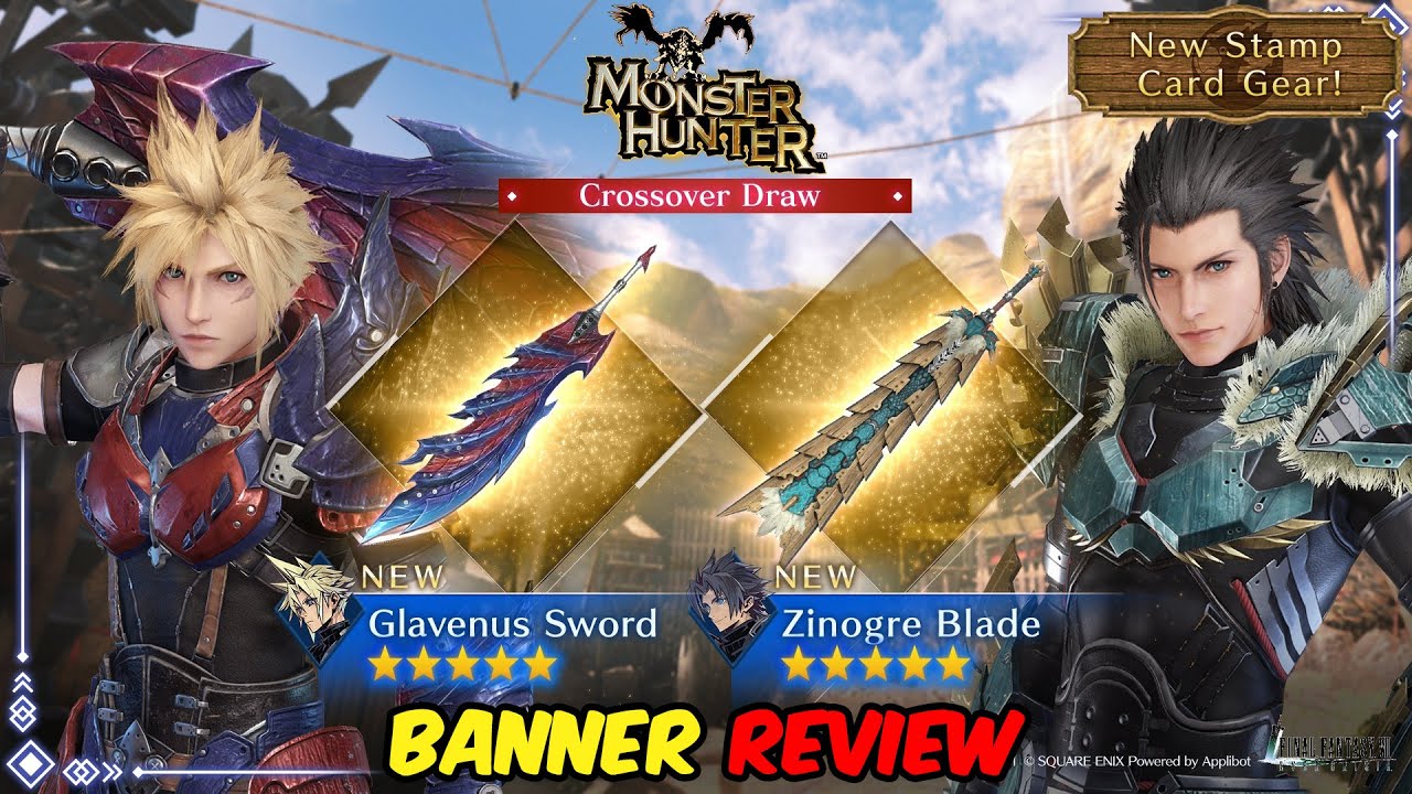 FF7EC Monster Hunter Banner Review - YouTube