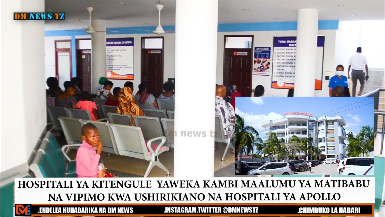 HOSPITALI YA KITENGULE YAWEKA KAMBI MAALUMU YA MATIBABU NA VIPIMO KWA ...
