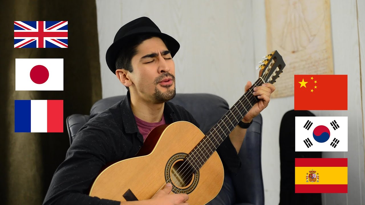 Polyglot Singing in 6 Languages - BigBong - YouTube