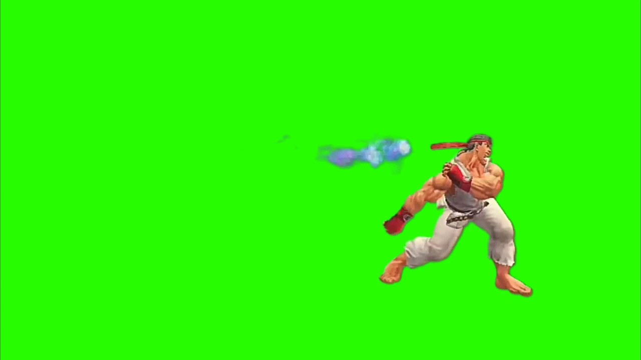 Green Screen Street Fighter - YouTube