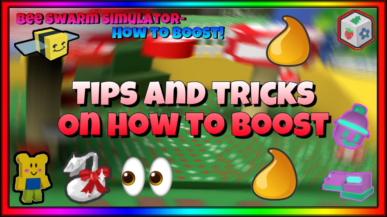 Bee Swarm Simulator - Tips And Tricks For Boosting! - YouTube