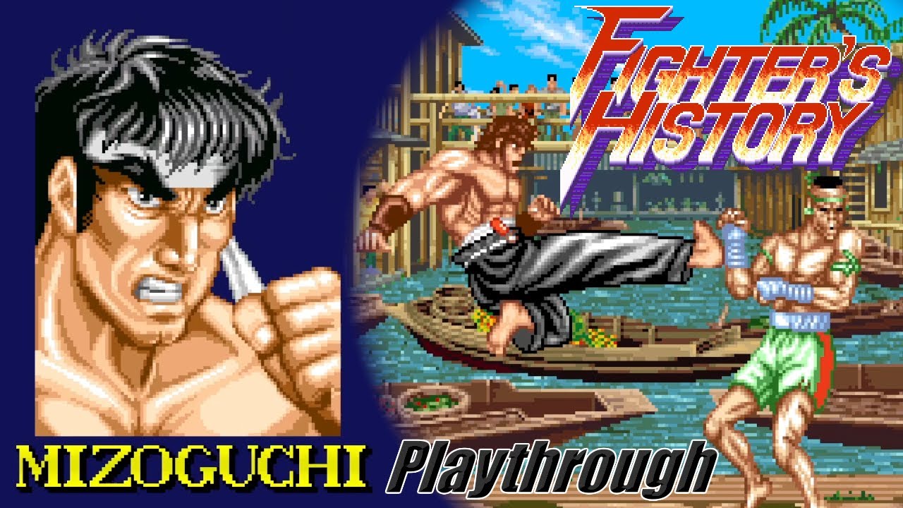 Fighter's History (Arcade) - Mizoguchi Playthrough - YouTube
